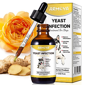 Natural Yeast Infection Treatment for Dogs - Helps to Support Itch Relief - Inflammation Relief & More - Dog Yeast Infection Treatment - Dog Ear Infection Treatment - Dog Allergy | 2 Oz