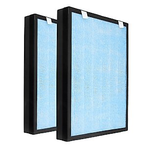 ATXKXE HSP002 Replacement Filter Compatible with Hathaspace Air Purifier Filter HSP002, 2 Pack