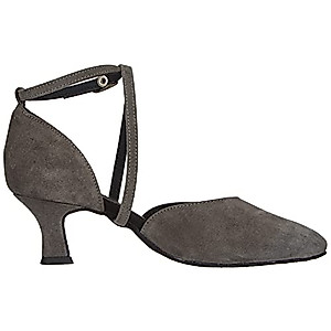 Diamant Women's Standard & Latin Dance Shoe, Gray, 7.5 US