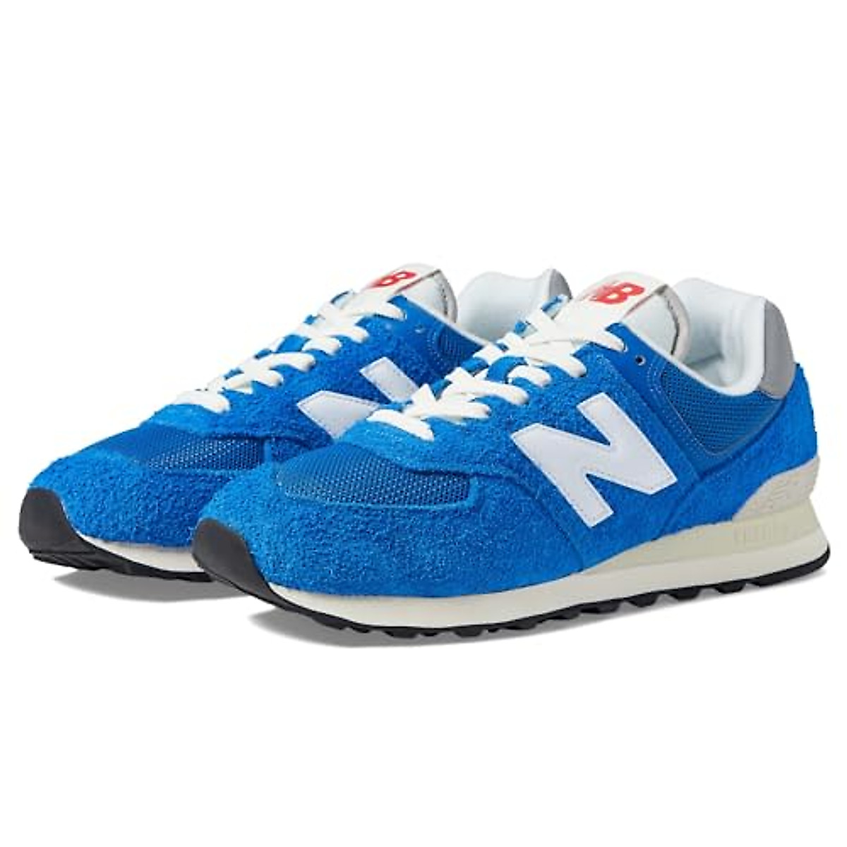 New Balance Men's 574-V2 Lace-up Sneaker, Royal Blue/White, 10