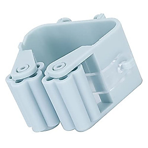 Tnfeeon Mop Rack, Broom Holder Durable and Maximizes for Family for Wall and Ceilings