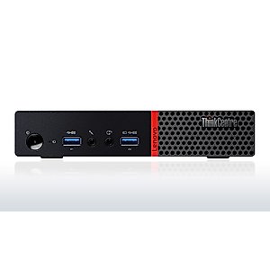 Lenovo ThinkCentre M700 Tiny Business Desktop PC, Intel Quad Core i7-6700T up to 3.6GHz, 8G DDR4, 512G SSD, WiFi, Bluetooth 4.0, Windows 10 64-Multi-Language Support English/Spanish/French (Renewed)