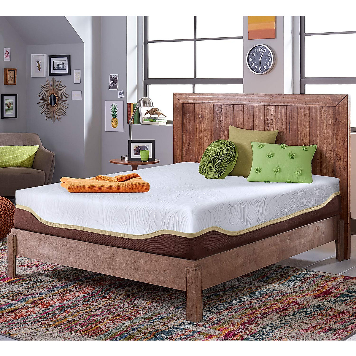 Live and Sleep Elite King Gel Memory Foam Mattress in a Box - 12 Inch King Size Firm Mattress, Cool Bed in a Box - CertiPUR Certified - King