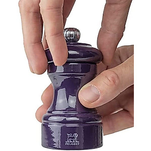 Peugeot Bistro Pepper Mill Eggplant 10cm-4in.