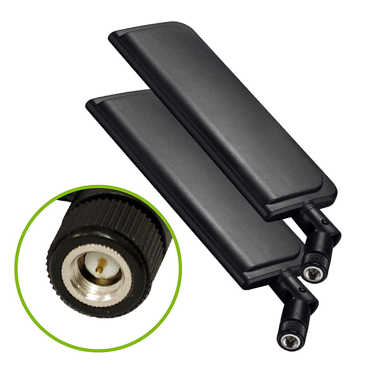 Taoglas Apex TG.30 2G/3G/4G Terminal Antenna, Hinged SMA(M) (Pack of 2)