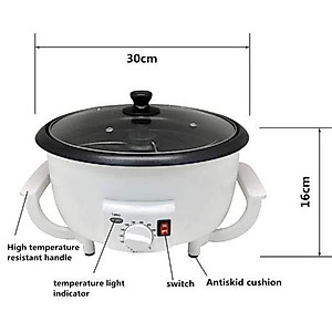 ele ELEOPTION Coffee Roaster | Coffee Roasters for Home Use | 750G Capacity Electric Coffee Roasting Machine for Coffee Bean