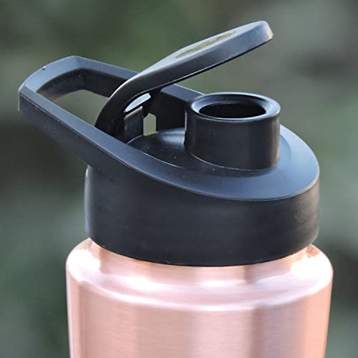 Pure Copper Water Bottle with Sipper, 900 Ml Capacity (30.4 US Fl Ounce) For Ayurveda Health Benefits