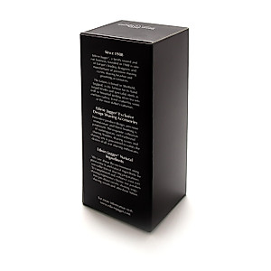 Edwin Jagger Simulated Horn Pure Badger Hair Shaving Brush with Nickel Plated Collar and End Cap