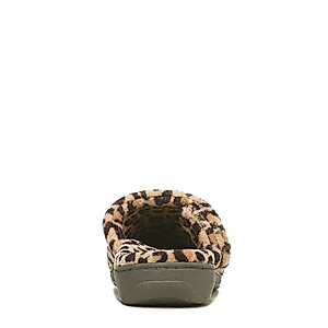 Vionic Gemma - Orthaheel Orthotic Slipper Natural Leopard - 9 Medium