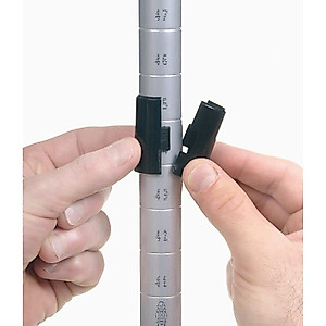 Nexel 21" x 30" x 54", 4 Tier, NSF Listed Adjustable Wire Shelving, Unit Commercial Storage Rack, Silver Epoxy, Leveling feet