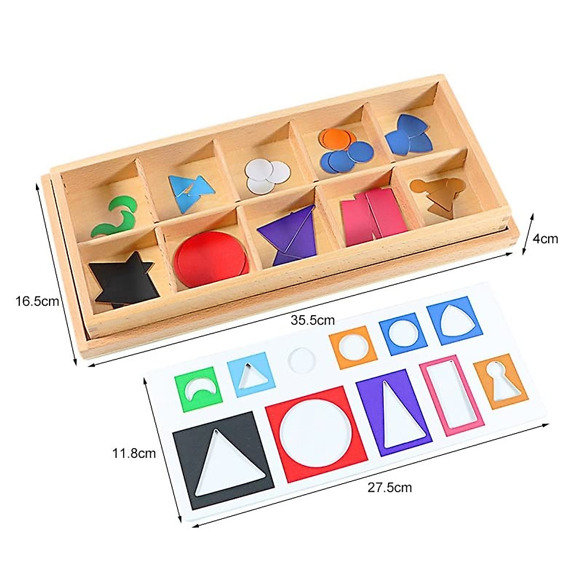 Gudong Montessori Language Grammar Symbols Teaching Aids Children Grammar Symbols Wood Educational Toys Language Exercises Toys Early Childhood Educational