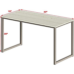 SHW Home Office 40-Inch Computer Desk, Maple