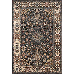 Momeni Tudor Wool Area Rug, 2' X 3', Grey