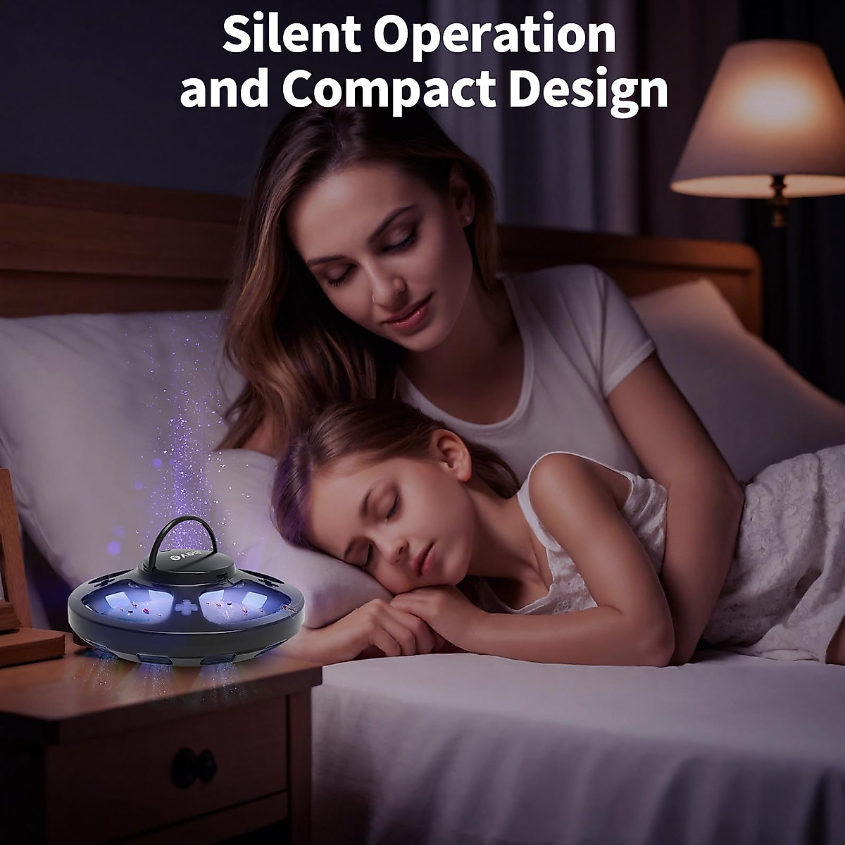 Bug Zapper Indoor - Multi Bug Catcher Fruit Fly Trap Indoor, Insect Traps Indoor with 4 Bug Light & 5 Sticky Boards, Safer Home Mosquito Trap, Moth Traps, Roach Traps & Gnat Traps for House