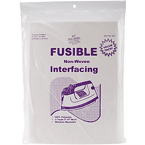 HTC 422 Fusible Non-Woven Interfacing, 15-Inch by 3-Yard , White