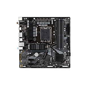 GIGABYTE B660M DS3H AX DDR4 (B660/ Intel/LGA 1700/ Micro-ATX/ DDR4/ Dual M.2/ PCIe 4.0/ USB 3.2 Gen2 Type-C/ 2.5GbE LAN/Motherboard)