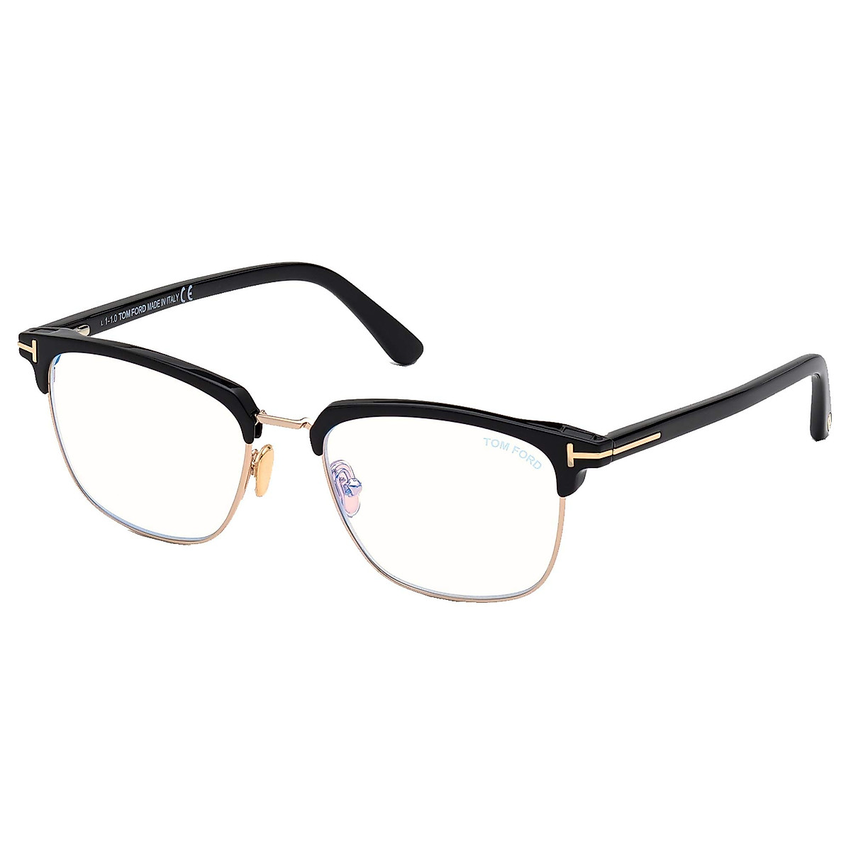 Tom Ford FT 5683-B BLUE BLOCK Shiny Black 54/18/145 men Eyewear Frame