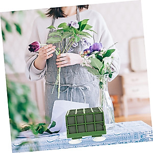 Abaodam 2 Pcs Flower Sucker Wedding Car Decoration Floral Foam Grande Cage Floral Foam Sausage Wreath Suction Cups Foam Blocks for Crafts Decorative Suckers Plastic Fresh Sticker