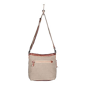 Myra Bags Vogue Canvas, leather & Rug Shoulder Bag S-1893