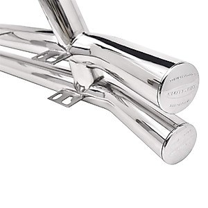 Smittybilt Front Bumper with Hoop (Stainless Steel) - JB44-FS