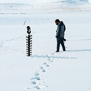 Limen Iron Art Snow Gauge, 2023 New 24inch Snowflake Snow Gauge Measuring Gauge, Creative Christmas Outdoor Measuring Gauge Snow Ruler Metal Snow Measuring Stick Outdoor Christmas Decorations(Bird)