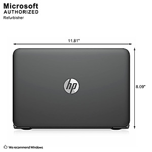 HP Stream 11 Pro G2 Laptop Computer 11.6 LED Display PC, Intel Dual-Core Processor, 4GB DDR3 RAM, 64GB eMMC, HD Webcam, HDMI, WiFi, Bluetooth, Windows 10 (Renewed)