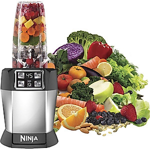 Nutri Ninja Blender Cup 24 oz with Sip & Seal Lid - For Blender BL450 BL454 Auto-iQ BL480 BL481 BL482 BL687 (2-Pack)
