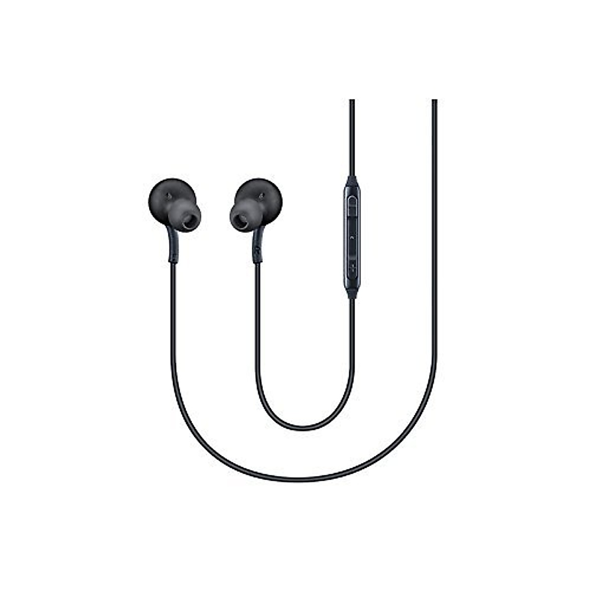 ElloGear OEM Earbuds Stereo Headphones for Samsung Galaxy S10 S10e Plus Cable - Designed by AKG - with Microphone and Volume Buttons (Grey)