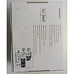 Cigarette Lighter Splitter Adapter 300W: Car 12v Splitter 3 Socket Car Charger Extension Dual PD USB C and 18W QC Ports 12Volt Power Outlet with Button Switch LED Voltmeter for GPS Dash Cam Car Heater