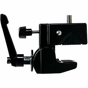 Tablet Pole Clamp – CTA Heavy-Duty Pole Clamp for iPad 10th Gen 10.9" - iPad 7th/8th/9th Gen 10.2” - iPad Air 4 - iPad Pro 12.9” - Galaxy Tab - Surface Pro 7 - Surface Go 3 & More - Black (PAD-HPC)