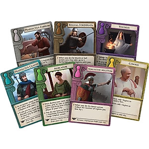 Pandemic Fall of Rome, Adults and Family,Cooperative Board Game | Ages 8+ | 1 to 5 Players | Average Playtime 45-60 Minutes | Made by Z-Man Games