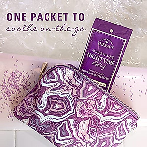 Village Naturals Therapy, Mineral Bath Soak, Aches & Pains Nighttime Relief, 2 Oz, Pack of 12