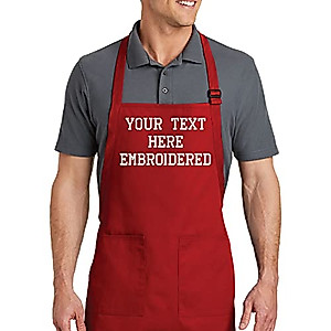 Personalized Chef Name Embroidered Apron