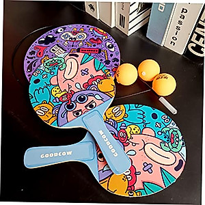 BIUDECO 1 Set Table Tennis Trainer Practice Tool Table Tennis Practicing Toys Pong Training Device Indoor Game Toys Sports Plaything Portable Table Tennis Household Suit Abs Child