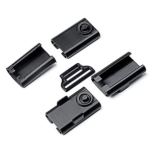 Side Mount Bracket Rotatable Adapter Kit for HTC Vive Deluxe Audio Head Strap on Oculus Quest VR Headset (Black)