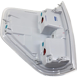 Evan Fischer NHTSA/DOT Compliant Tail Light Lens and Housing Compatible with 2009-2014 Ford F-150 Styleside Chrome trim Passenger Side - FO2819143, BL3Z13404B