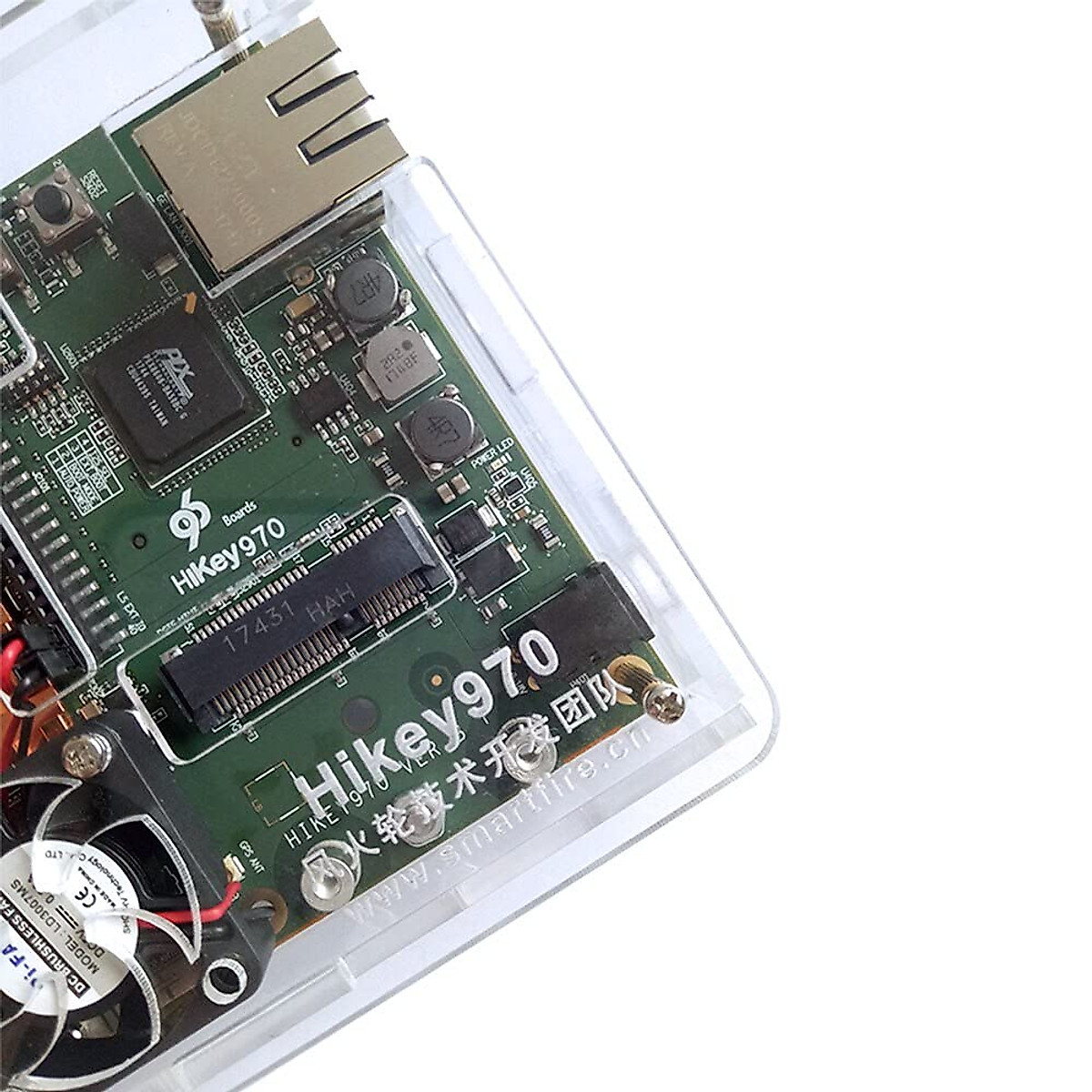 Lysee 3D Printer Parts & Accessories - ShenzhenMaker Clear Acrylic Case for Hikey 970 Development Board