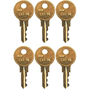 Bobrick Cat 74 Keys - Pack of 6 Keys