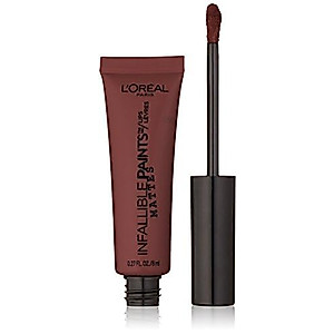 L'Oréal Paris Infallible PAINTS/LIPS Matte, Cinna-Bomb, 0.27 fl. oz.