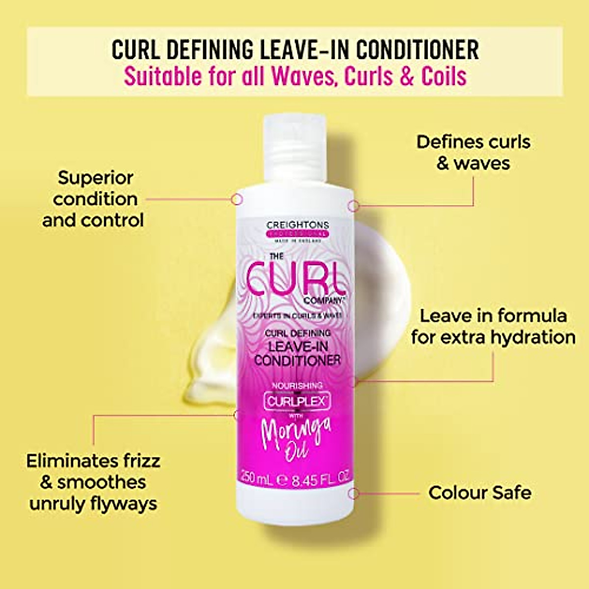 The Curl Company Curl Care Curl Defining Leave-In Conditioner 250ml