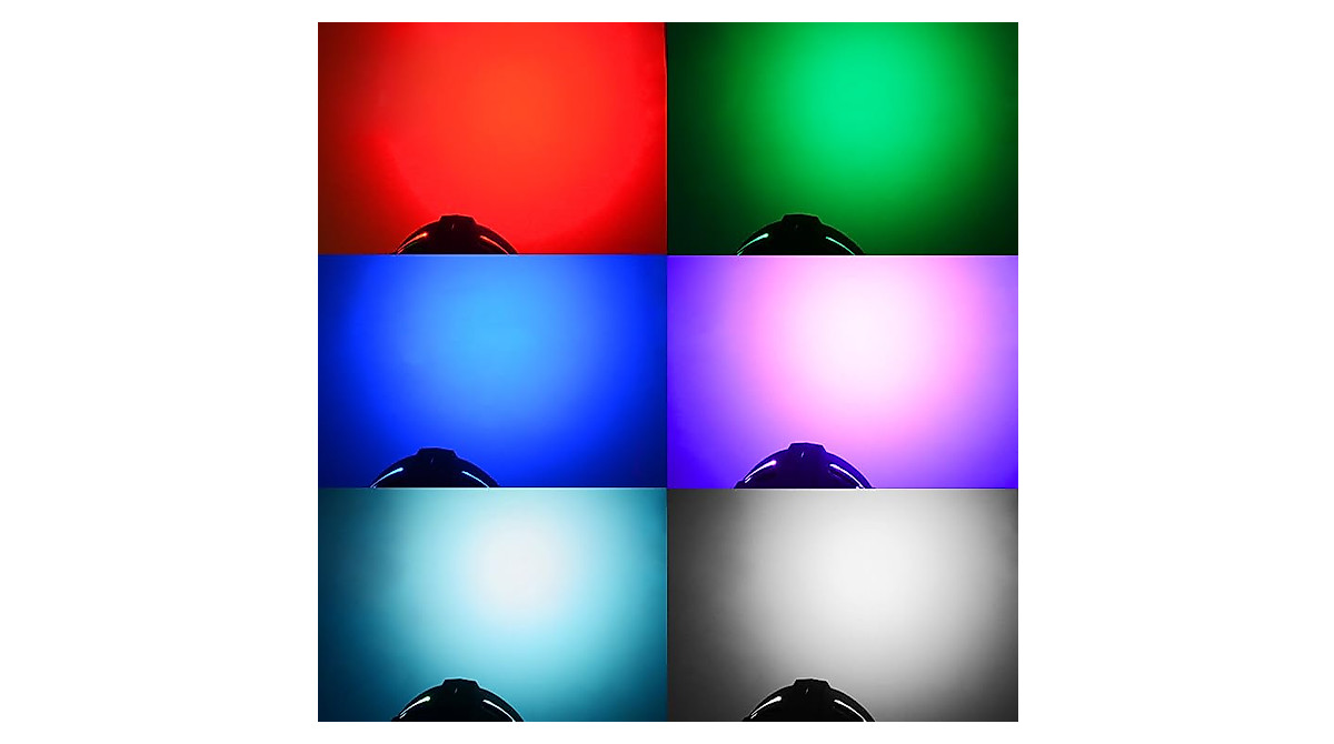 BETOPPER DMX DJ Lights - 54 x 3W RGB Par Lights