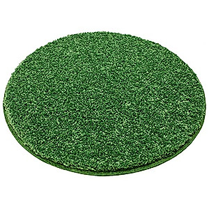 12 Rainbow Kids Crazy Carpet Circle Seats 18” Round Soft Warm Floor Mat - Cushions | Classroom, Story Time, Group Activity, Time-Out Spot Marker and Fun. Home Bedroom & Play Areas - USA Made