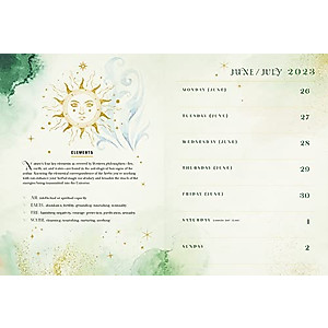 Herbal Magic 2024 Weekly Planner: July 2023 - December 2024