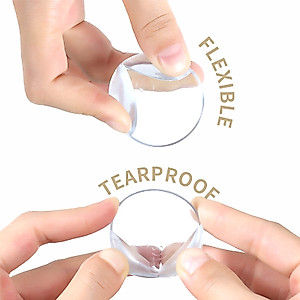 8 Pack Corner Protector, Baby Proof Corner Guards, Tanmivvy, Stop Child Head Injuries, for Furniture Against Sharp Corners
