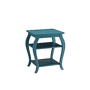 ACME Furniture Becci End Table, One Size, Teal