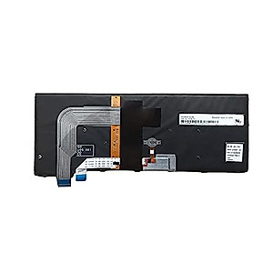 LXDDP Laptop Replacement US Layout Backlit Keyboard for Lenovo ThinkPad T460s T470s (Not Fit T460 T460p T470 T470p) 00PA452 00PA482 SN20H42364, Black