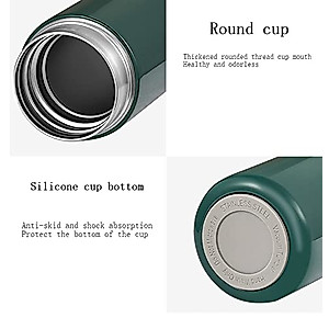 MMLLZEL Smart Thermos Bottle Temperature Display 316 Stainless Steel Vacuum Flask Waterproof Coffee Mug Keep Hot/Cold (Color : E, Size : 17x6.4cm)
