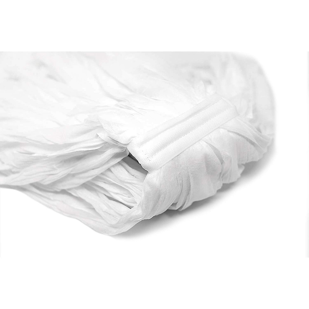 KLEEN HANDLER Disposable Industrial Mop Head Replacement, Non-Woven Cut End Floor Cleaning Wet Mop Head Refill (Pack of 12)