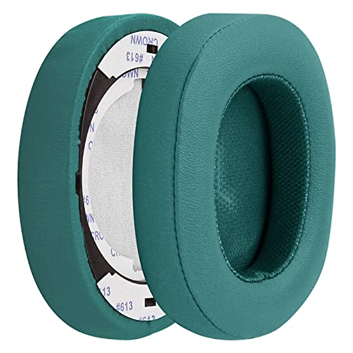 Geekria QuickFit Replacement Ear Pads for JBL E55BT Headphones Ear Cushions, Headset Earpads, Ear Cups Cover Repair Parts (Green)