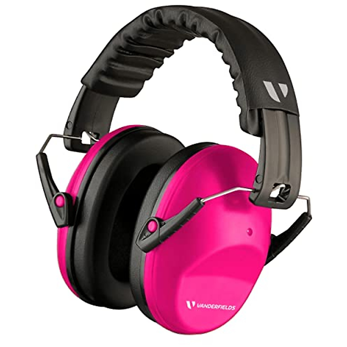 Vanderfields Hearing Protection Headphones 20dB Noise Reduction, Noise Cancelling Ear Muffs for Adults-Passive Ear Protection for Shooting Range, Fireworks, Construction, Lawn Mowing Safety Ear Muffs